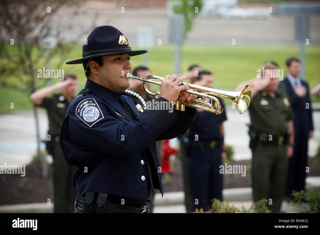 CBP Global College dedicated a memorial to fallen Customs and Border ...