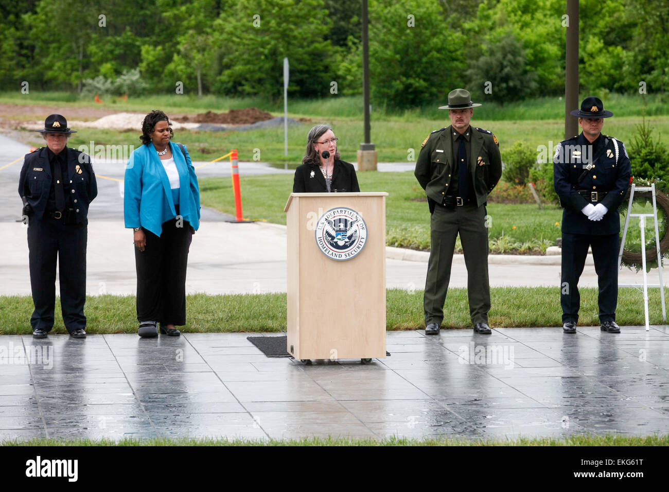 CBP Global College dedicated a memorial to honor fallen Customs and ...