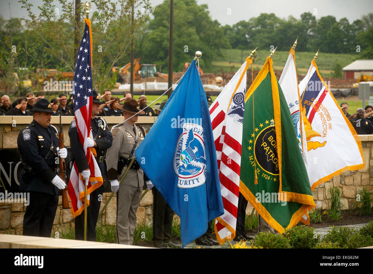 CBP Global College dedicated a memorial honoring the fallen officers ...