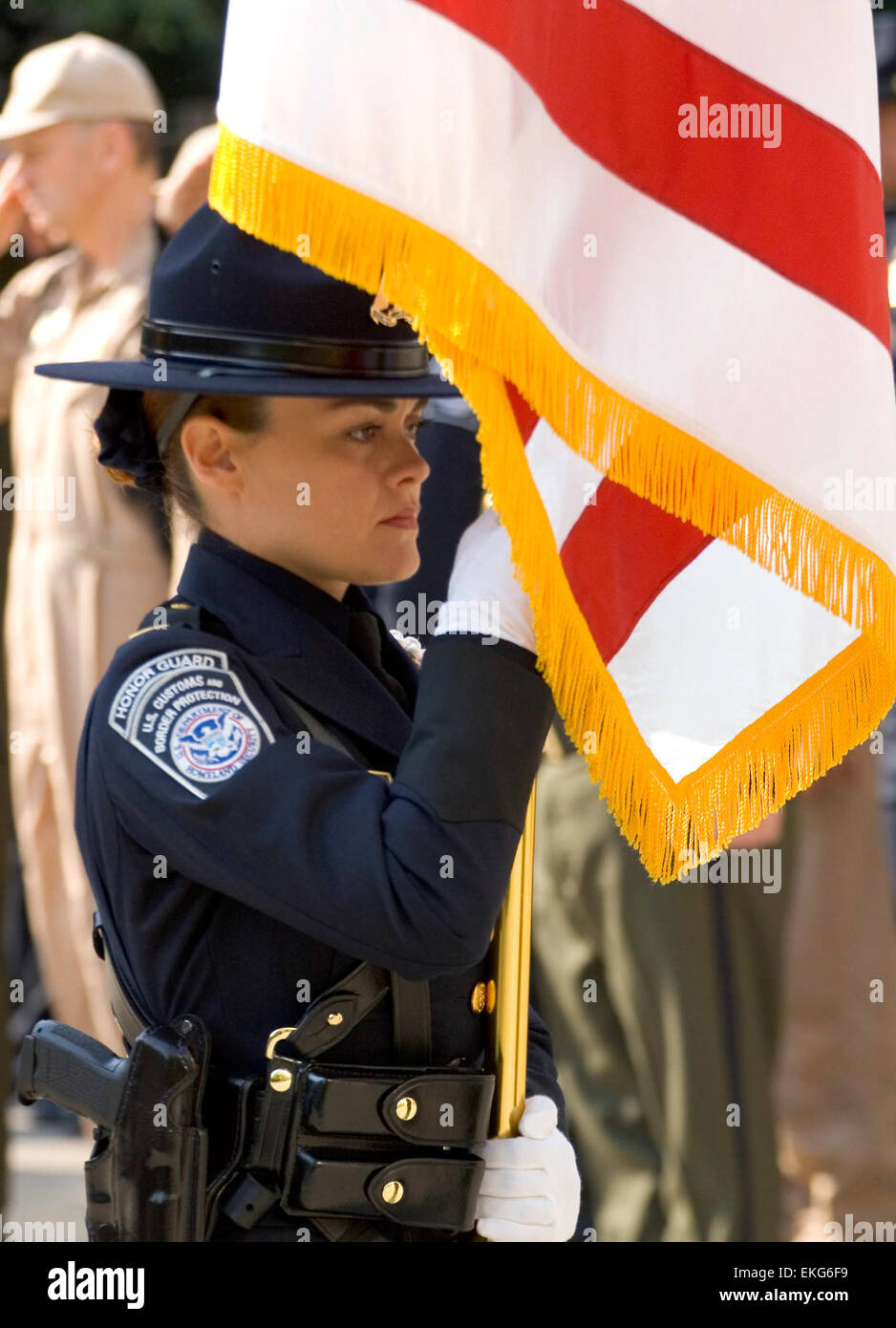 In 2007, CBP officers participated in a law enforcement memorial ...