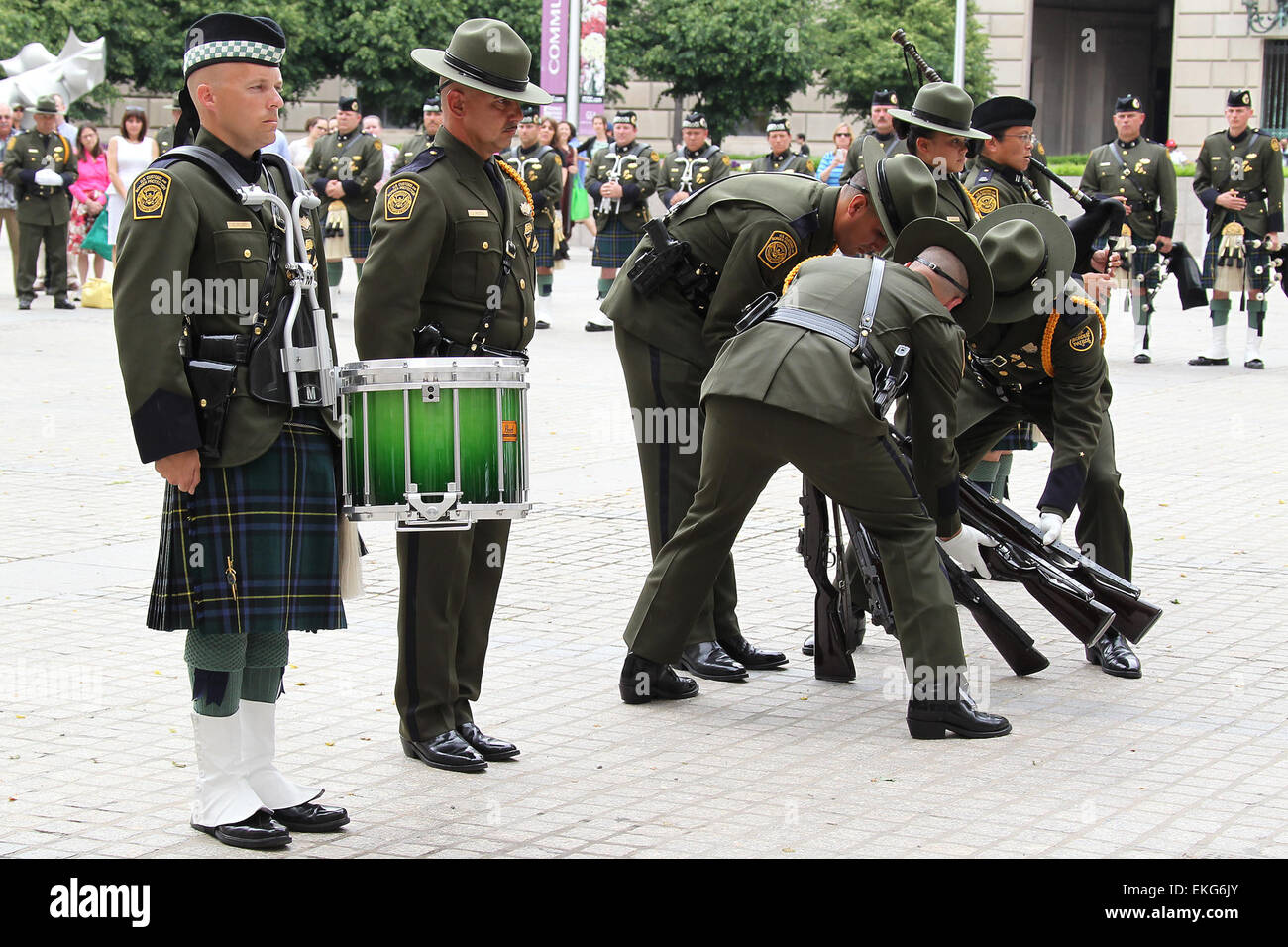 U.S. Customs and Border Protection honored the families of fallen ...
