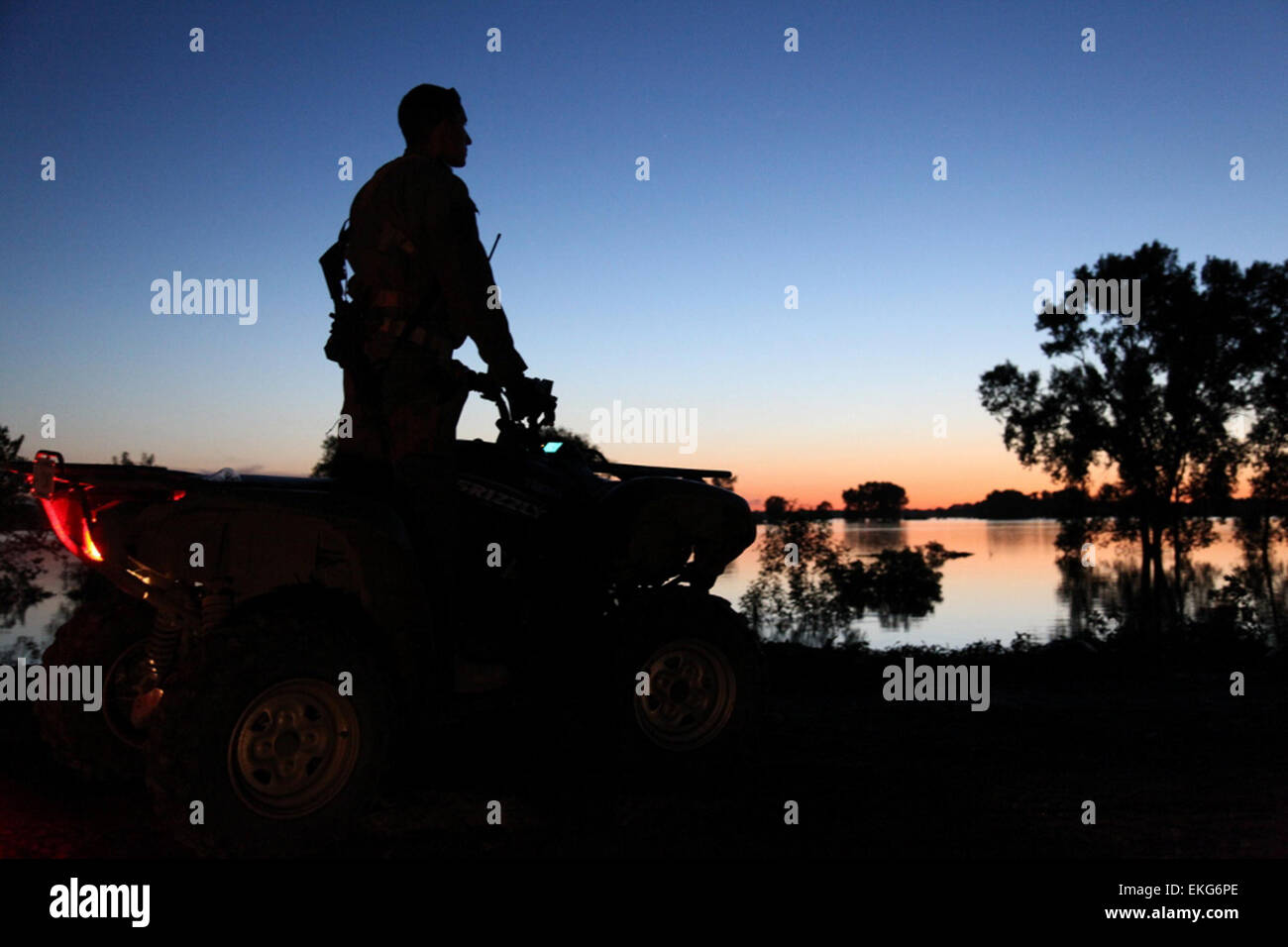Us customs and border protection agent hi-res stock photography and ...