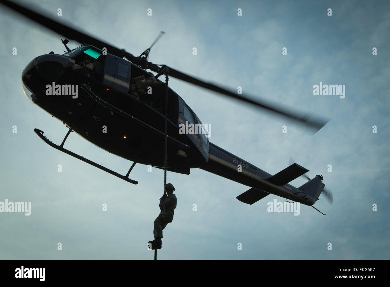 CBP's Quick Reaction Force (QRF) trains in fast roping exercises ...