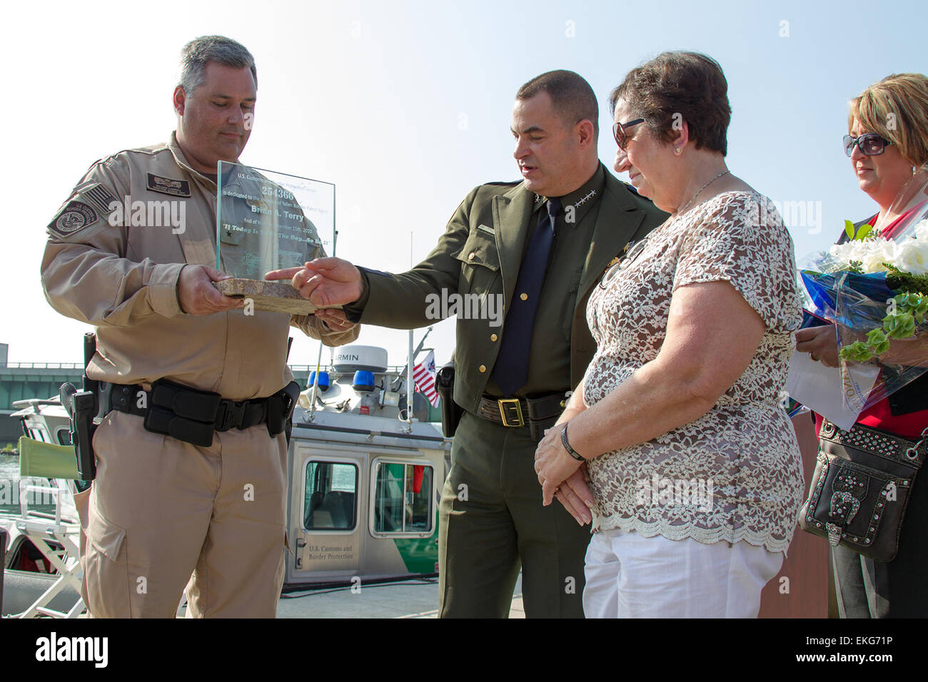 On August 29, 2013, U.S. Customs and Border Protection held a ...