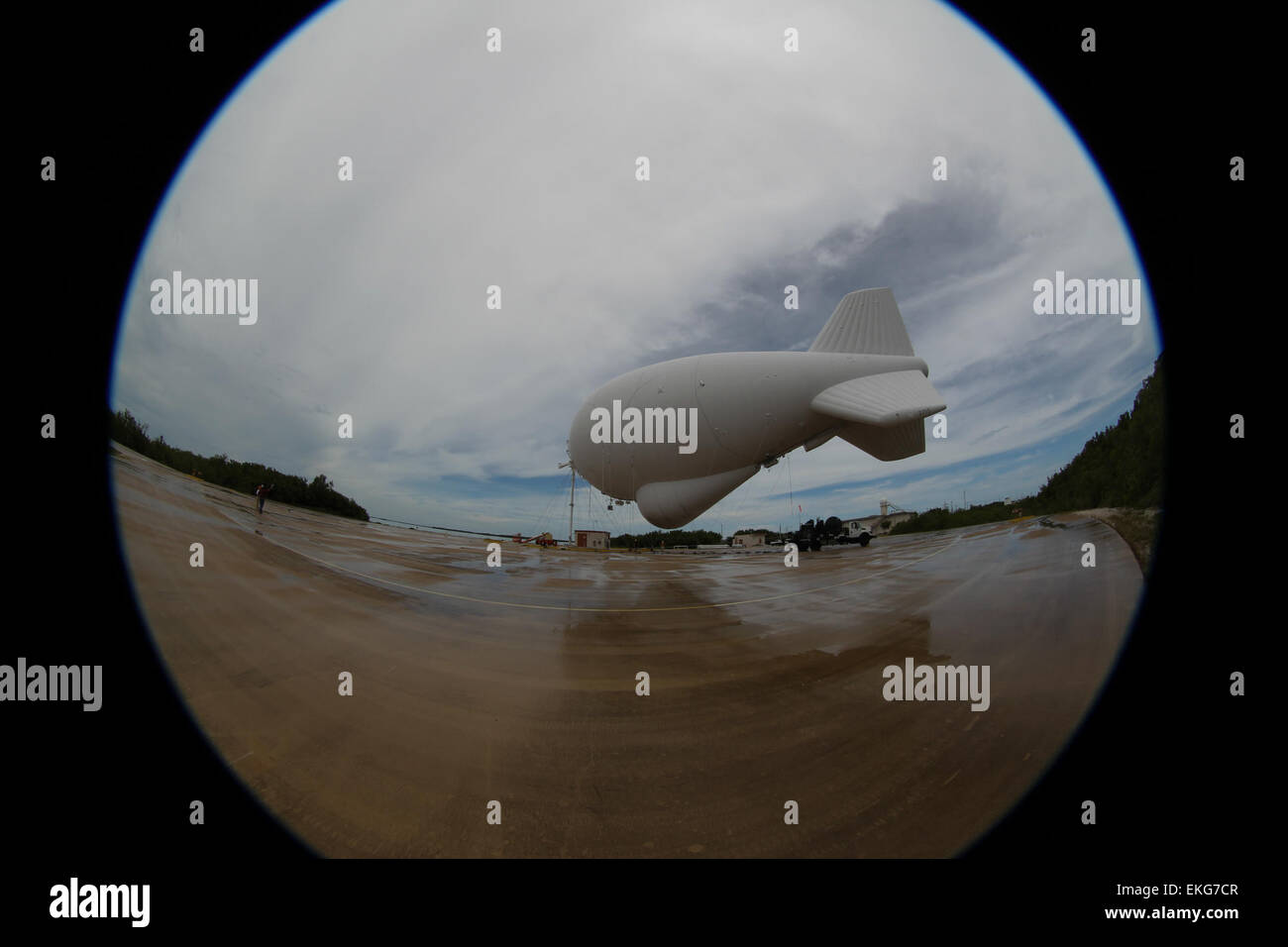 CBP’s Tethered Aerostat Radar System (TARS) was deployed at Cudjoe Key ...