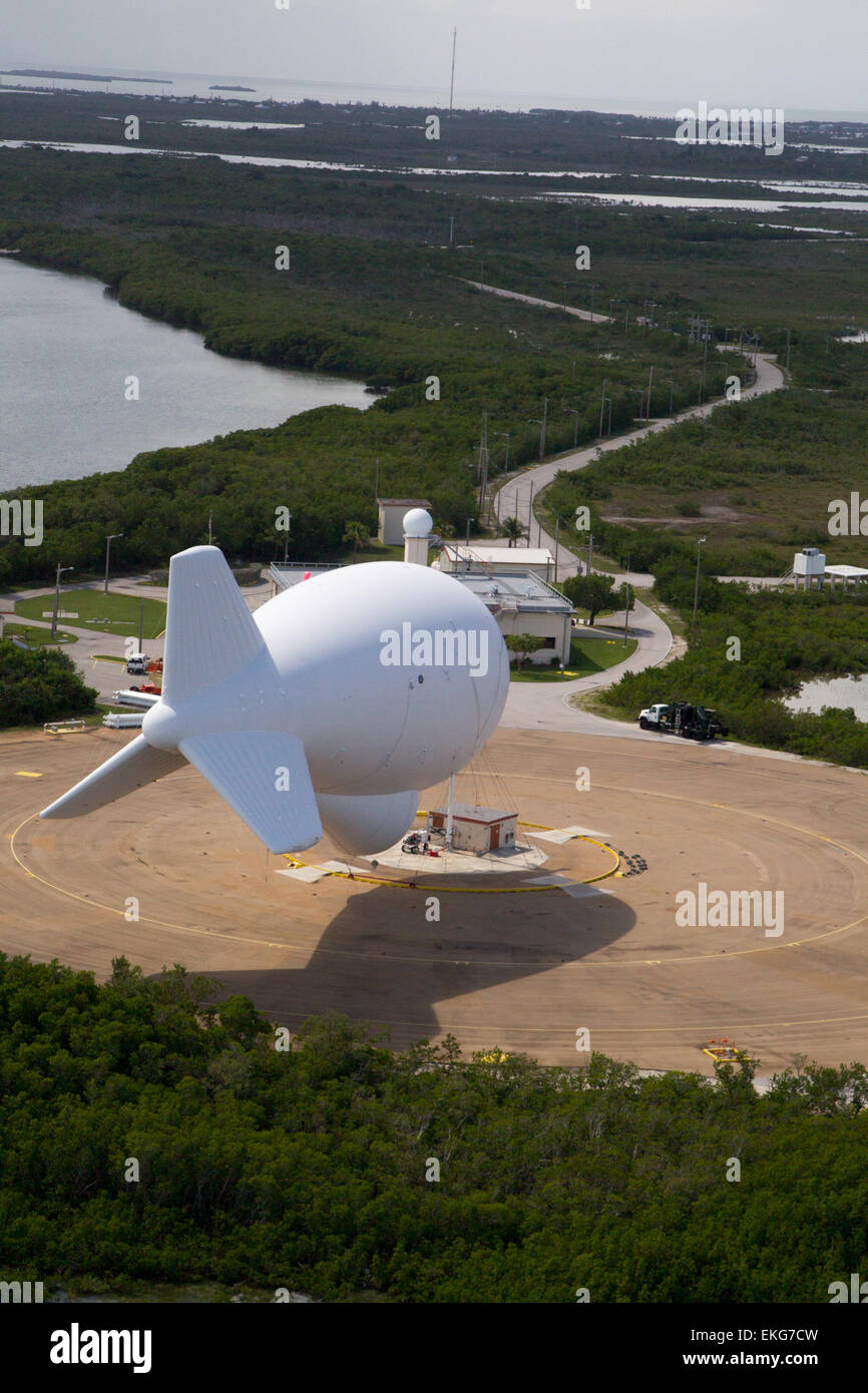 Tethered aerostat radar system hi-res stock photography and images - Alamy