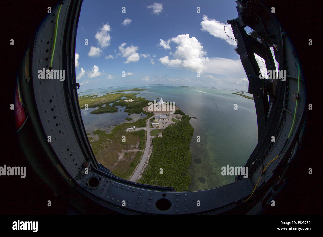 CBP’s Tethered Aerostat Radar System (TARS) is deployed in Cudjoe Key ...