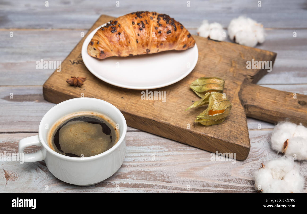 breakfast of coffee Stock Photo - Alamy