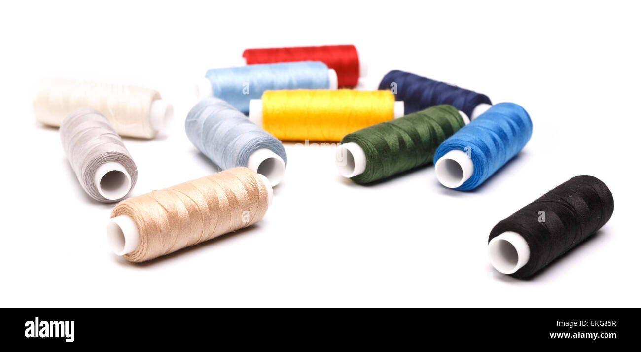 coils with threads Stock Photo - Alamy