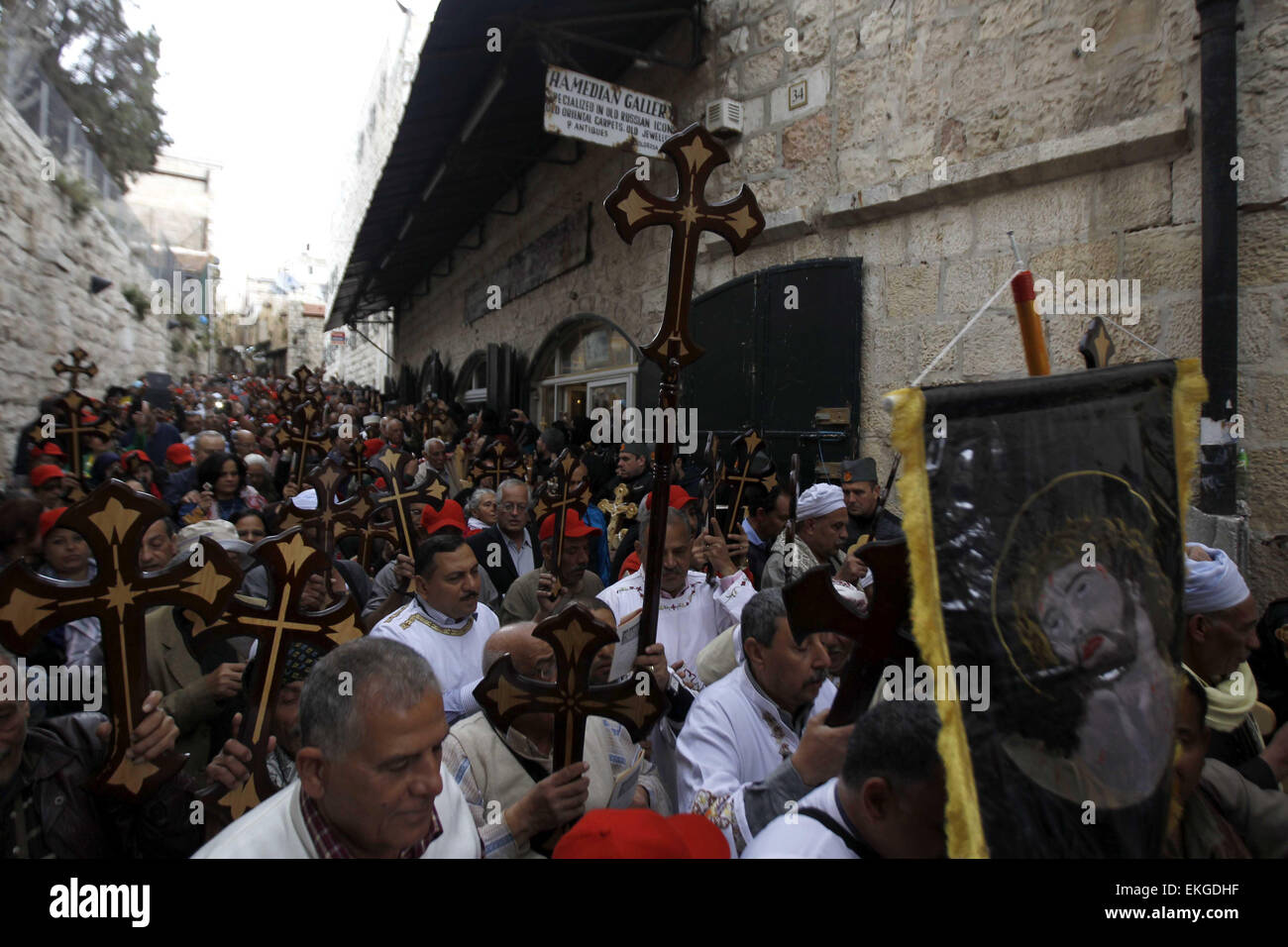 Via dolorosa jesus route crucifixion hi-res stock photography and ...