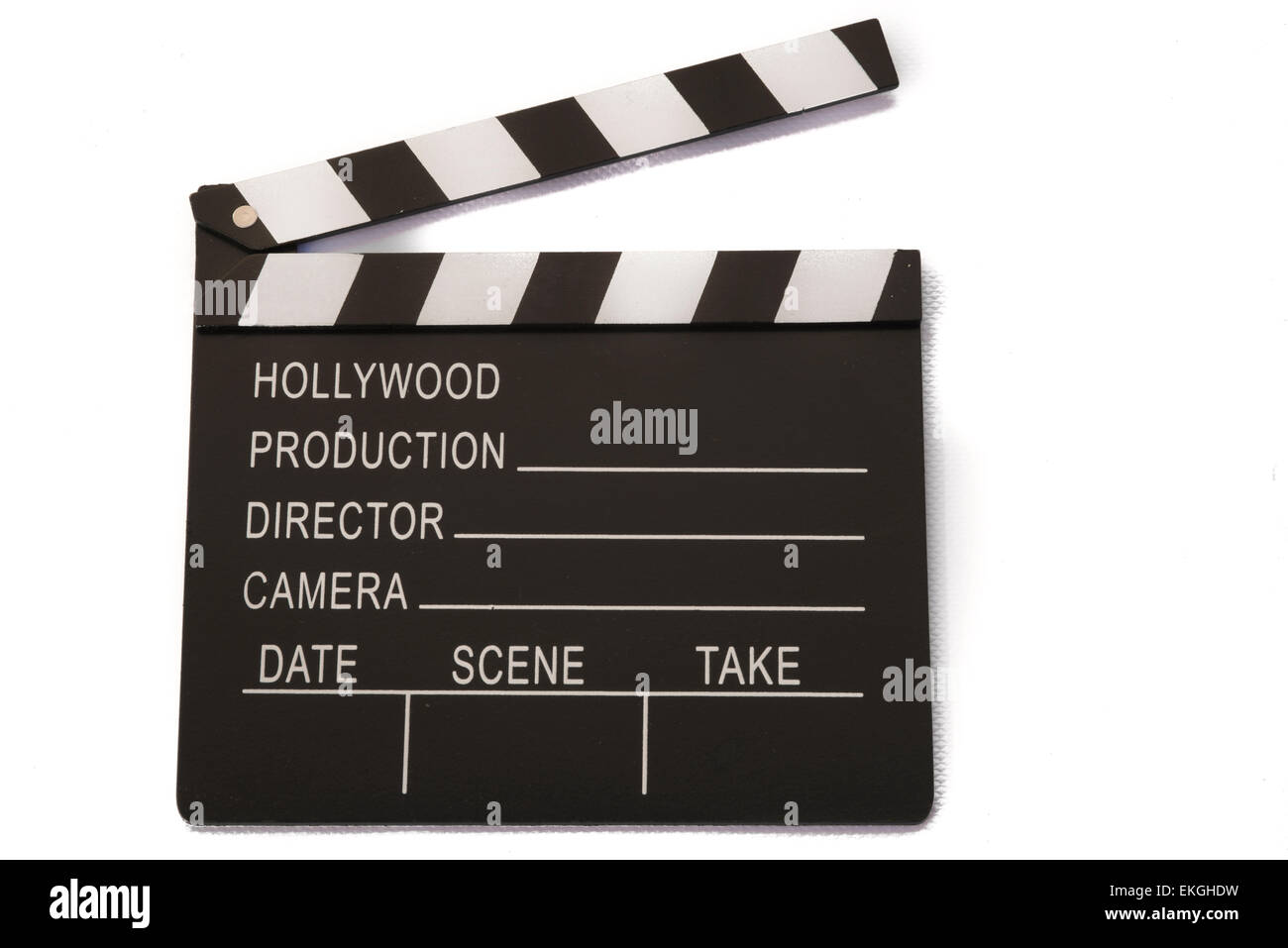 Film clap board cinema Cut Out Stock Images & Pictures - Alamy