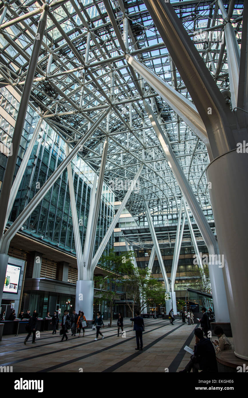 Pillars and Canopy Square Ceiling,"Big Canopy" Tokyo MidtownTokyo,Japan ...