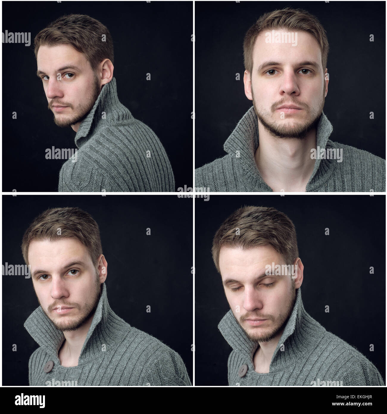 Human face collage hi-res stock photography and images - Alamy