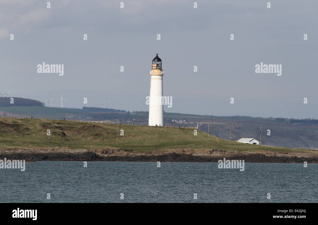 Scurdie Ness Lighthouse Angus Scotland April 2015 Stock Photo - Alamy