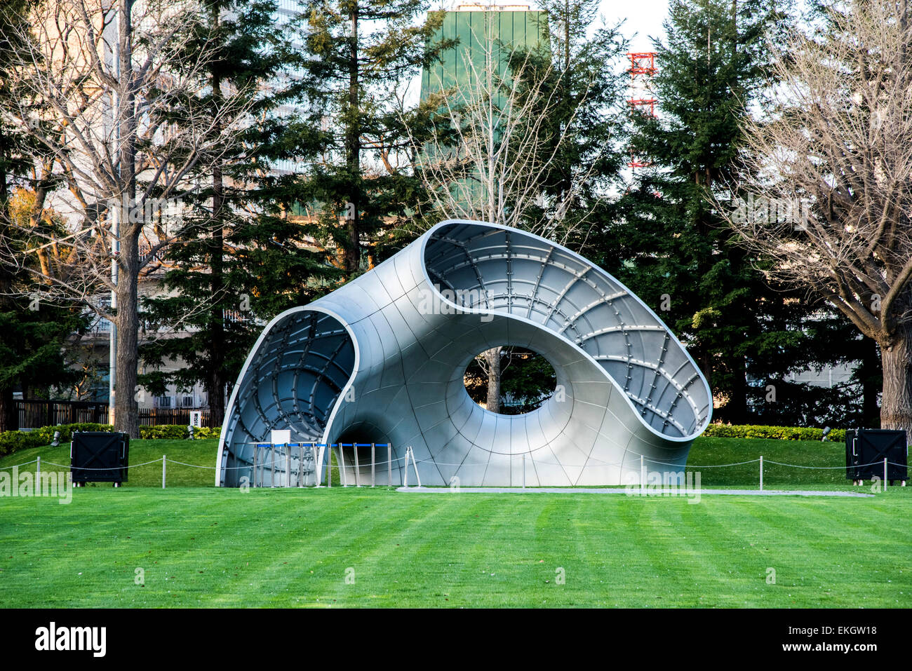 Florian Claar,Fragment No.5,Tokyo Midtown,Minato-Ku,Tokyo,Japan Stock Photo - Alamy