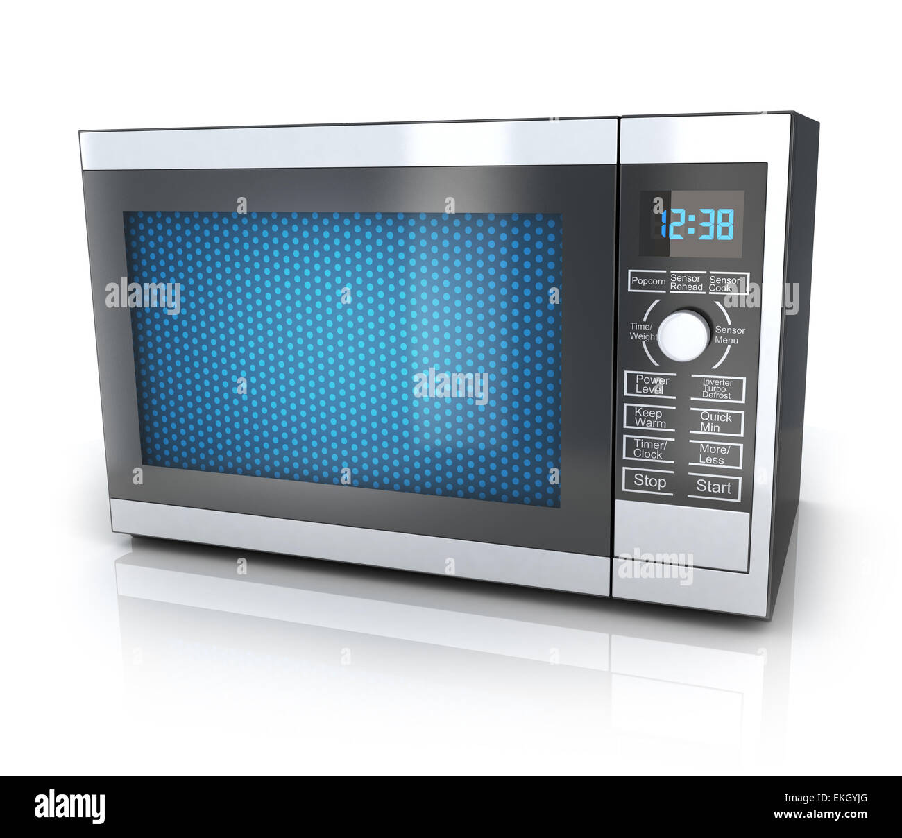 In the microwave Cut Out Stock Images & Pictures - Alamy