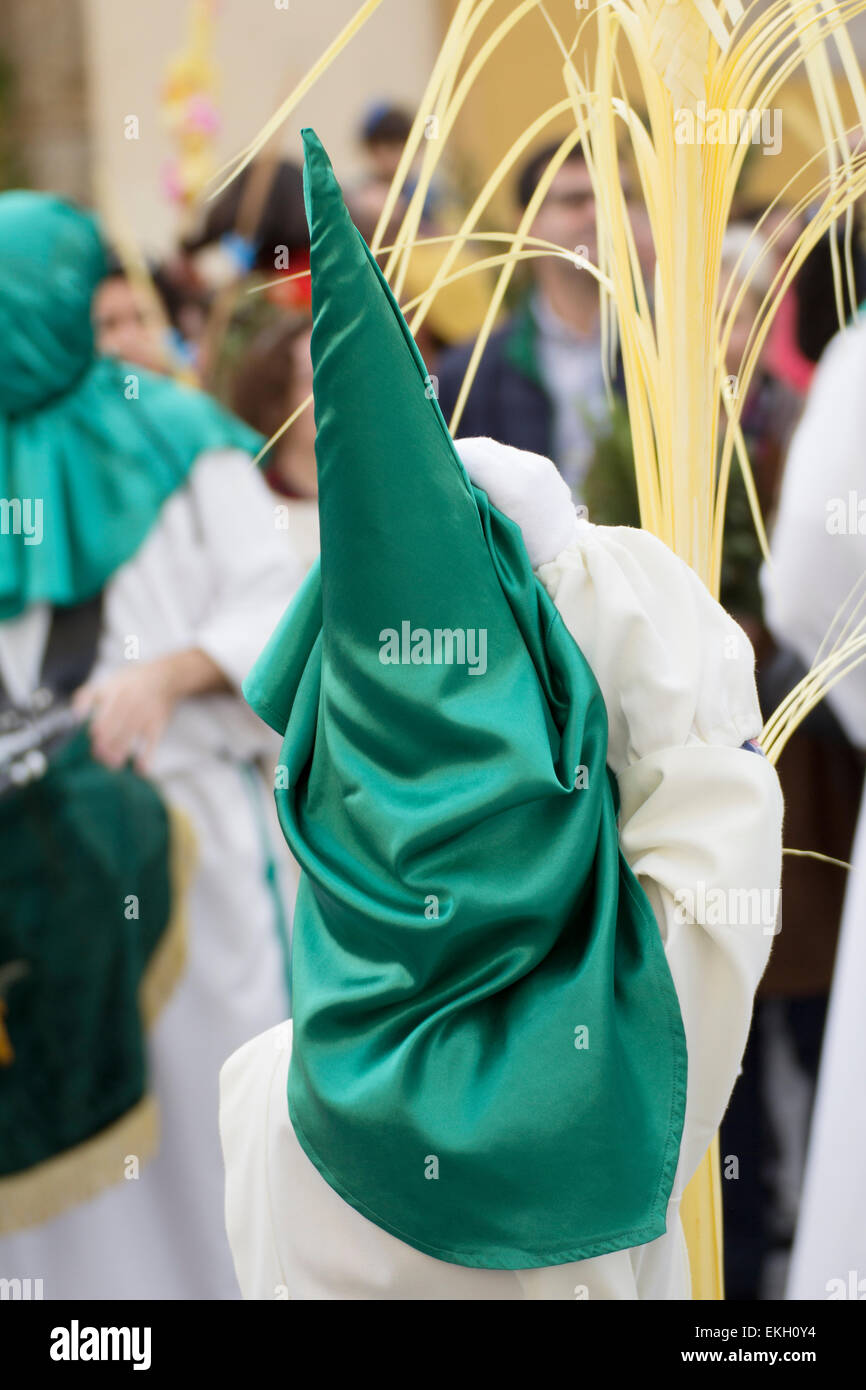 Boy. Procession. Holy Week Stock Photo - Alamy
