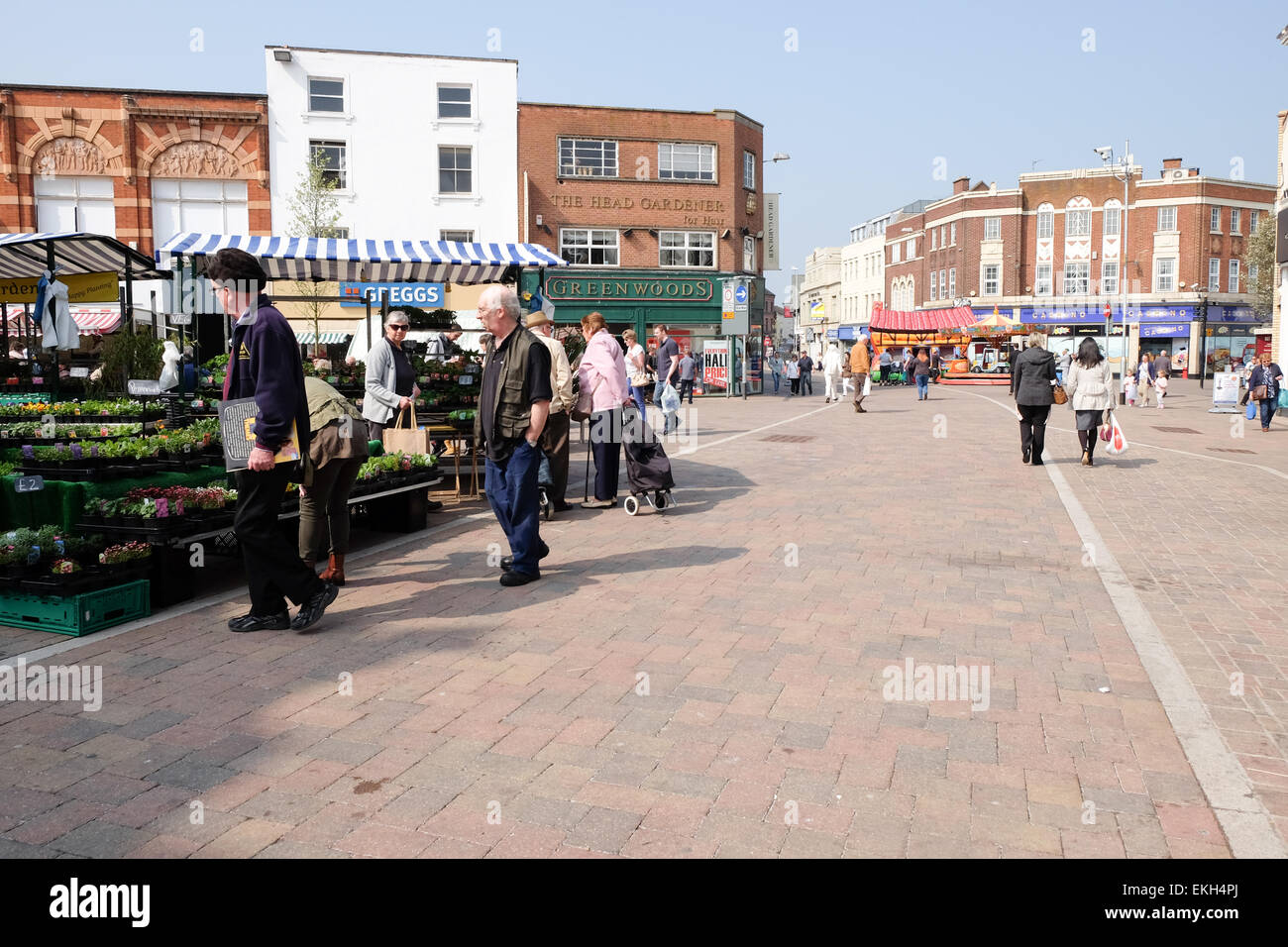 loughborough town centre Stock Photo - Alamy