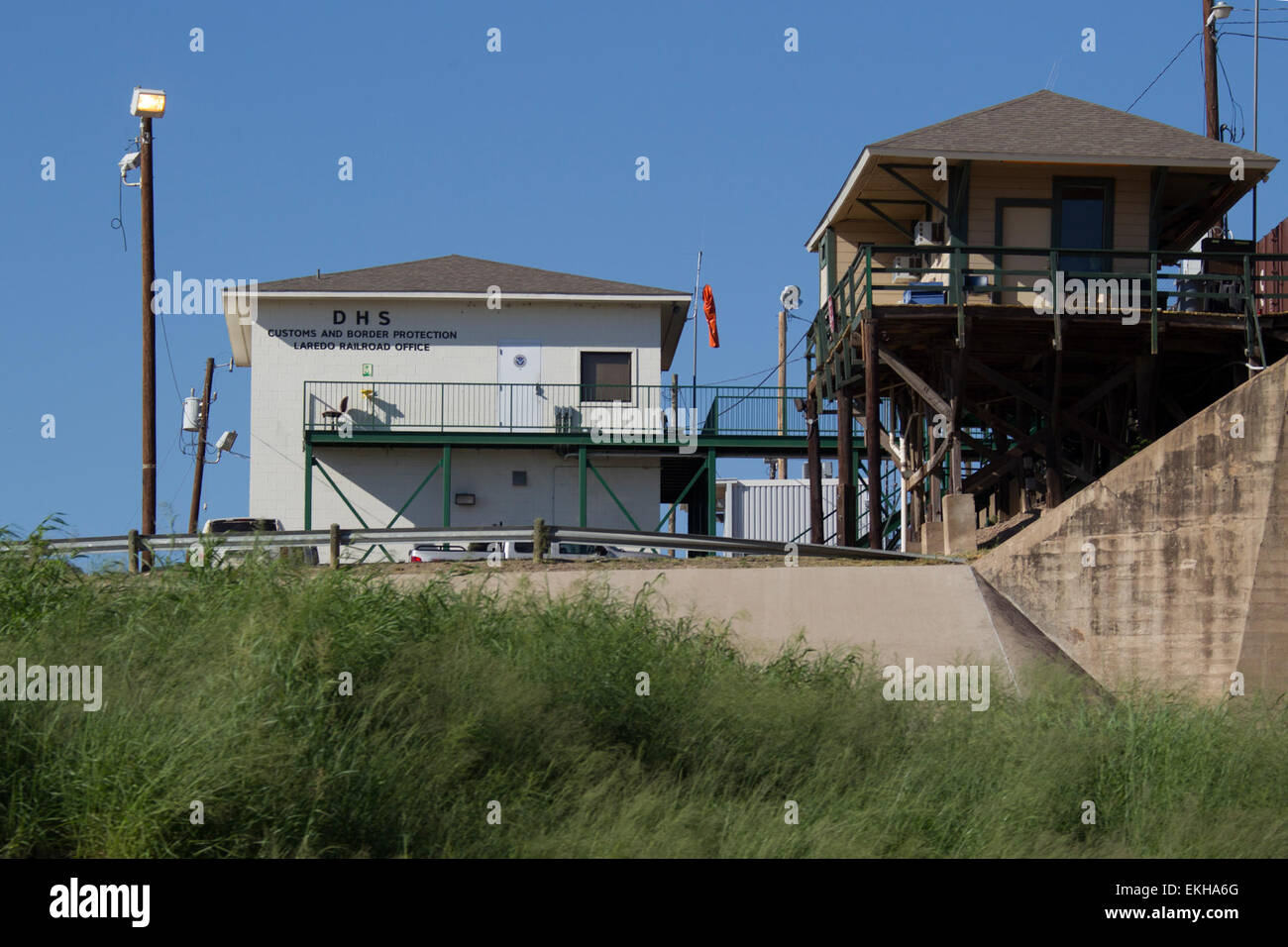 The DHS Customs and Border Protection Laredo Railroad Office is ...