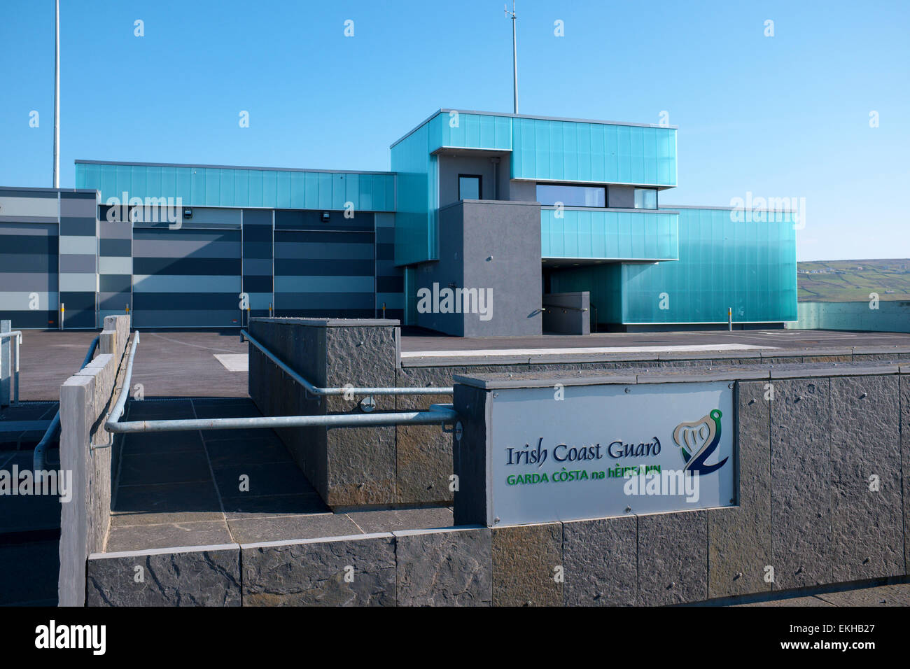 Irish Coast Guard Doolin Republic of Ireland and EU Stock Photo - Alamy
