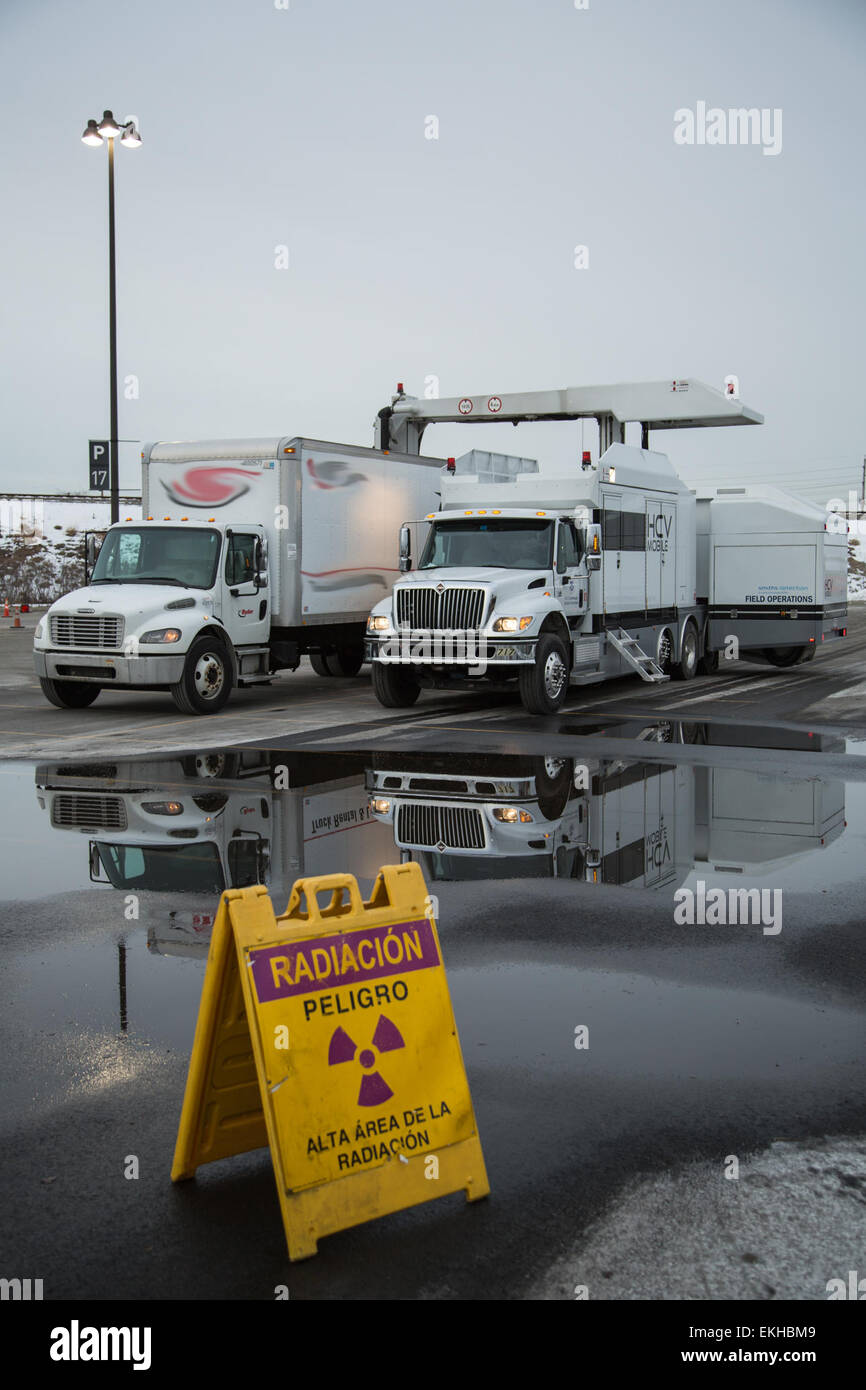 012814: This is a Heimann Cargo Vision Mobile (HCV) Radiation Scanner ...