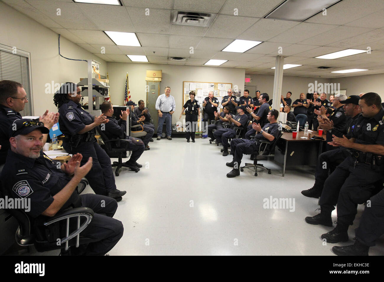 U.S. Customs and Border Protection officers collaborated to provide ...