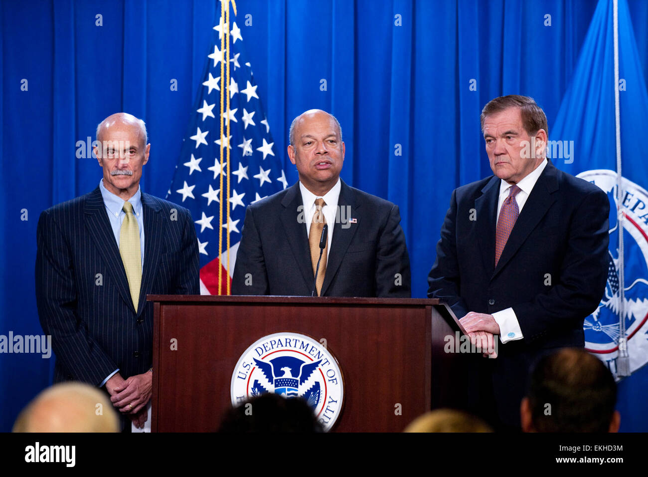 On February 25, 2015, DHS Secretaries Jeh Johnson, Tom Ridge, and ...
