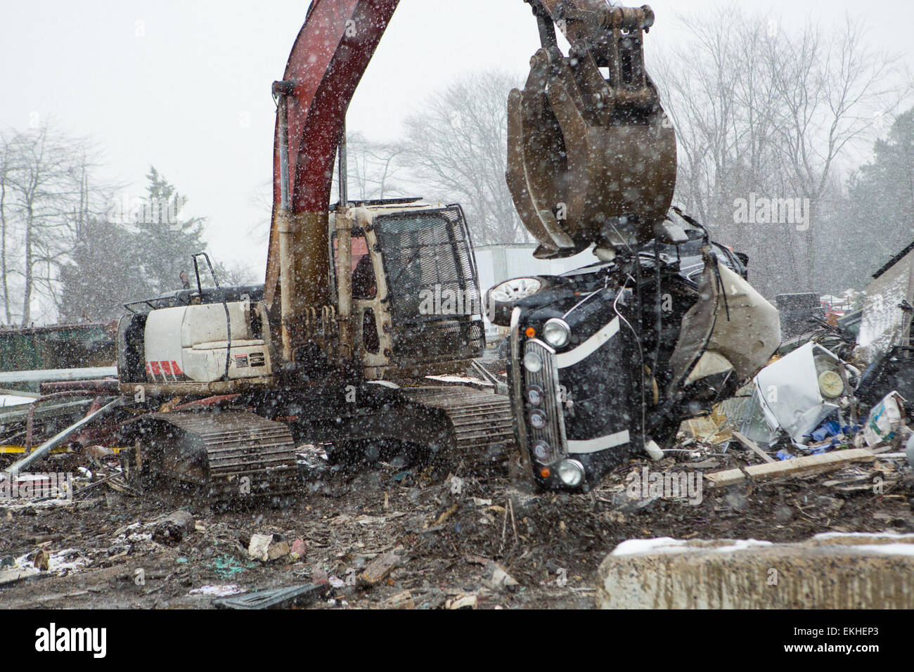 CBP, in collaboration with British authorities, destroyed a Mini Cooper ...