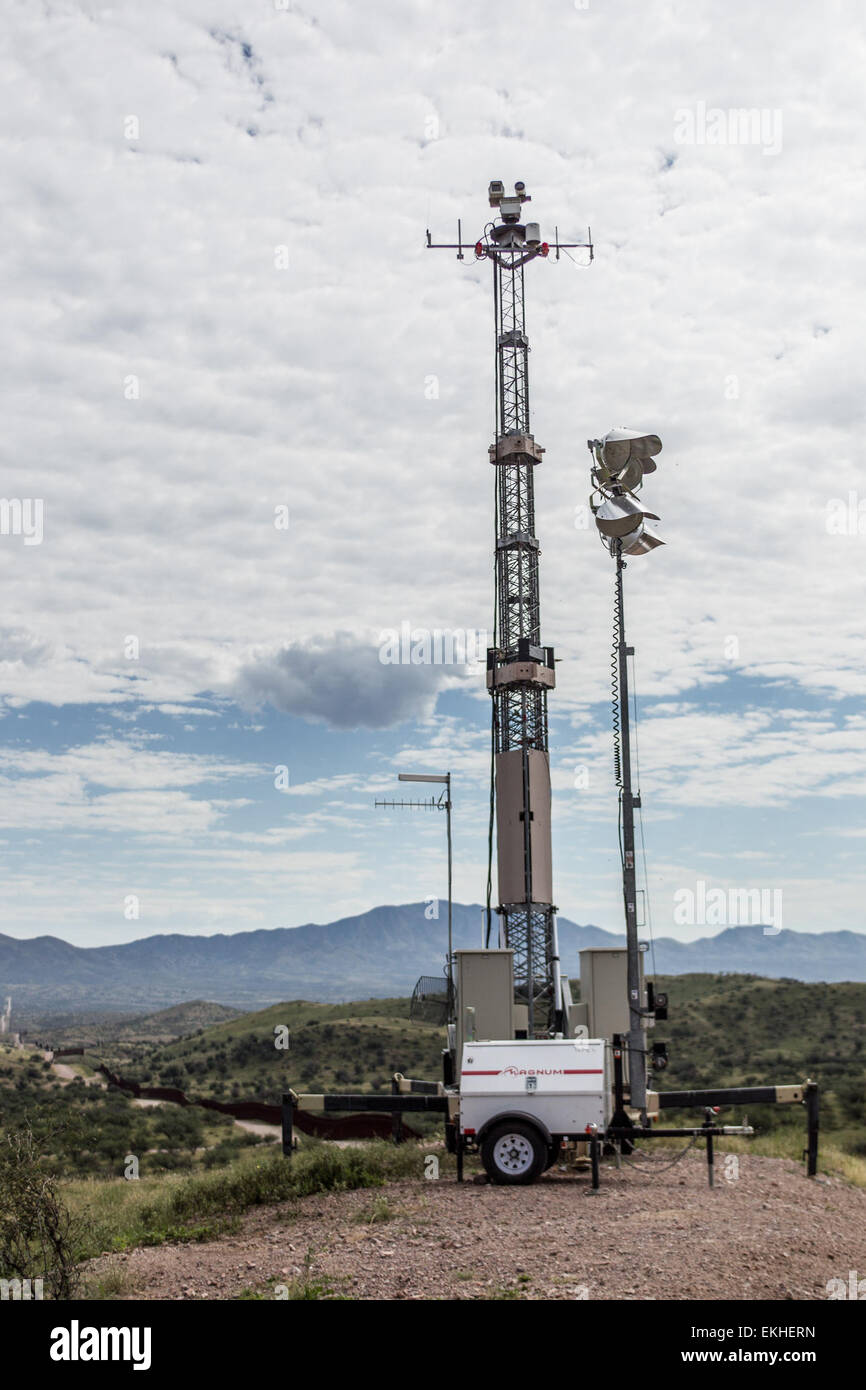 In 2012, Arizona Border Patrol deployed mobile surveillance towers in ...