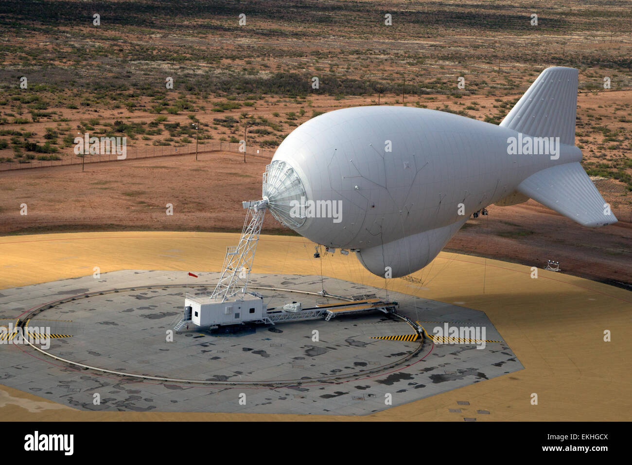 CBP's Office of Air and Marine operates the Tethered Aerostat Radar ...
