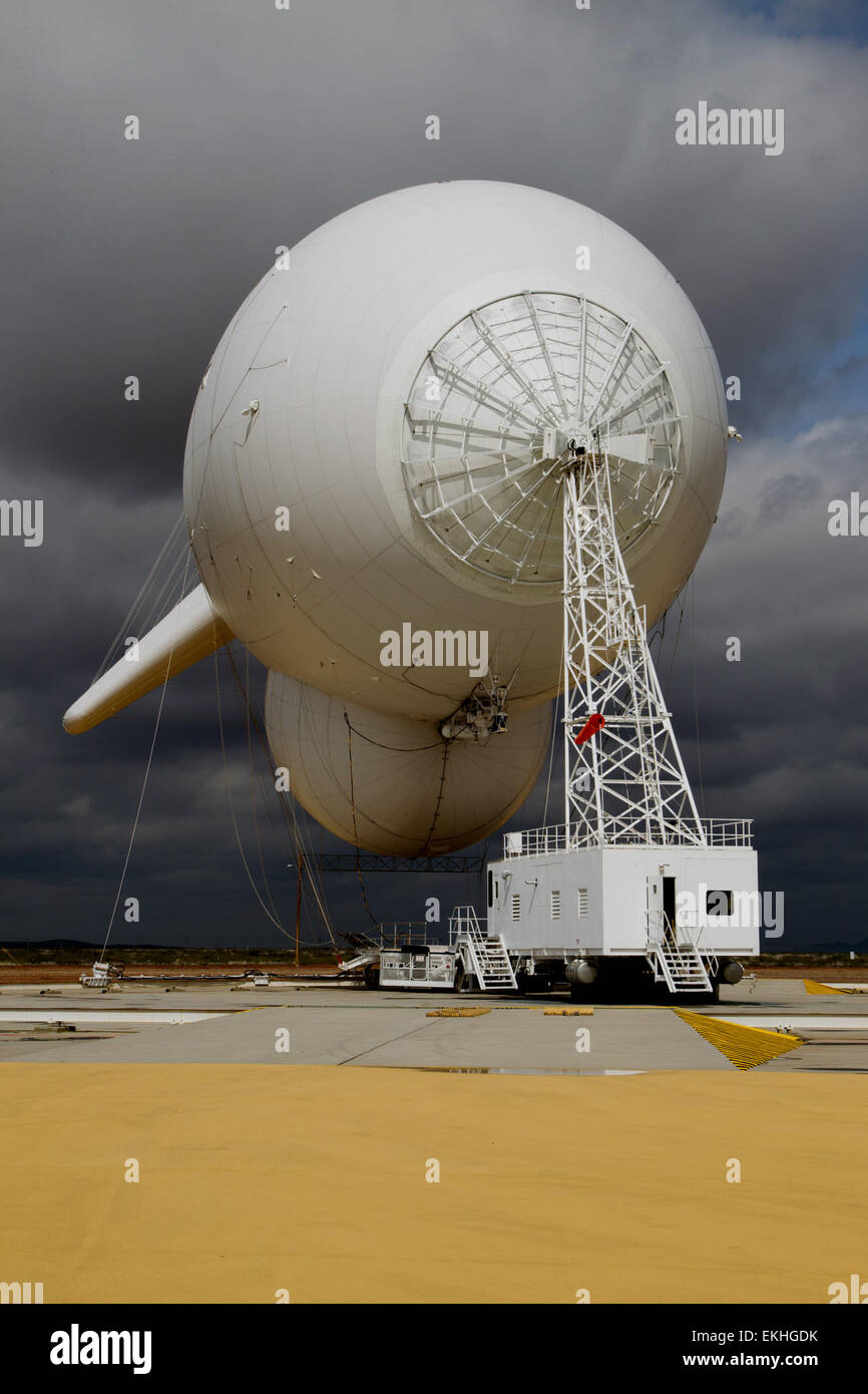 CBP’s Office of Air and Marine uses the Tethered Aerostat Radar System ...