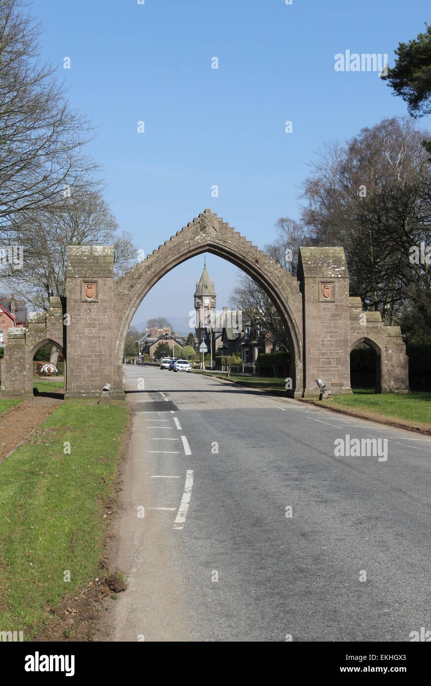 Edzell village hi-res stock photography and images - Alamy