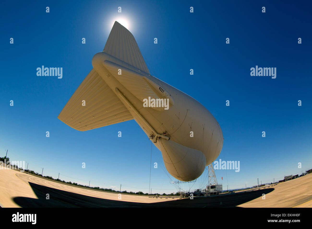 On September 17, 2014, CBP used the Tethered Aerostat Radar System ...