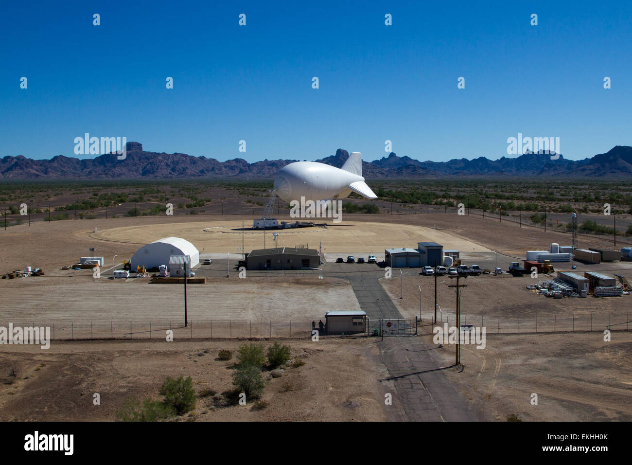 The Tethered Aerostat Radar System (TARS) is used by CBP in Yuma ...