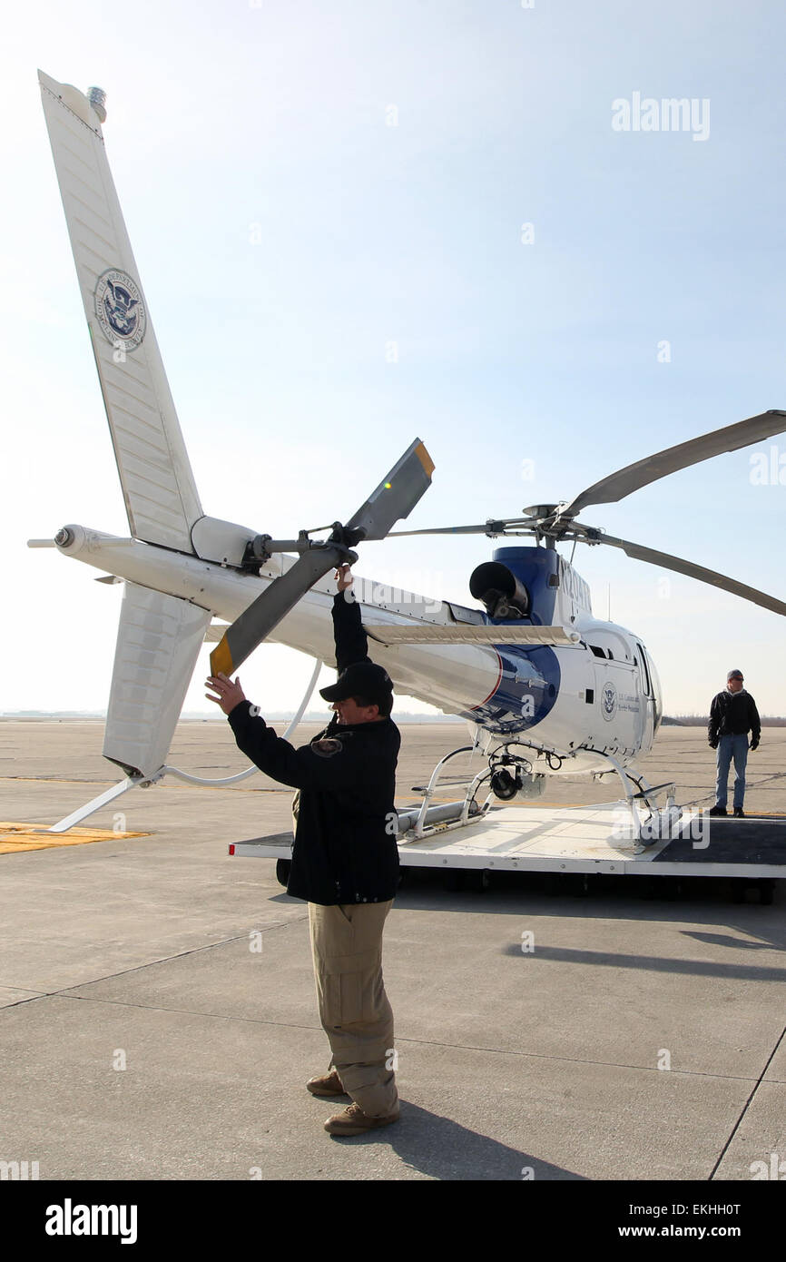 The Air Border Patrol of U.S. Customs and Border Protection conducts ...