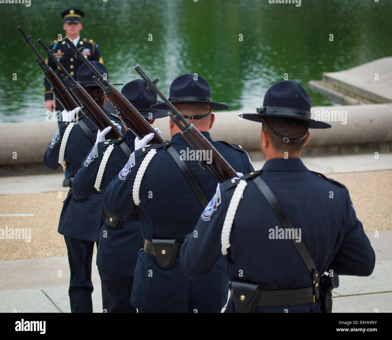 The Office of Field Operations Honor Guard Team from U.S. Customs and ...