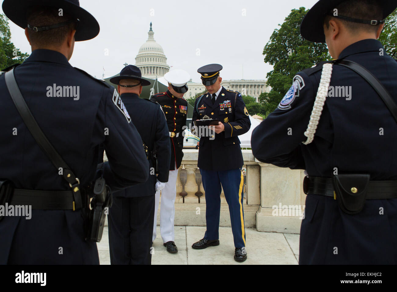 During National Police Week in Washington D.C., the Customs and Border ...
