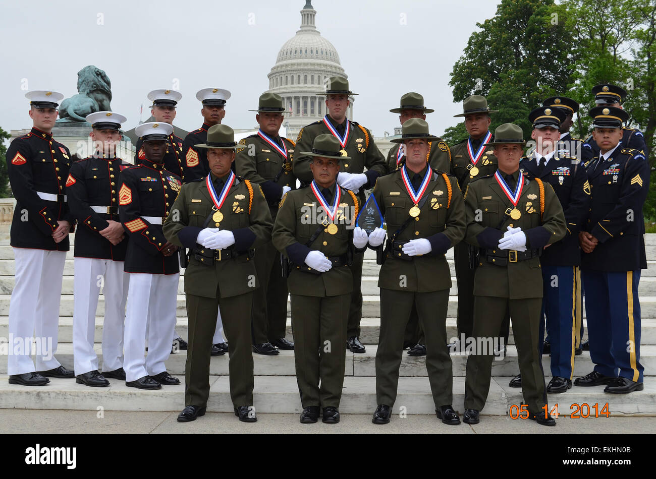 Tucson Sector’s Border Patrol Honor Guard Drill Team captured first ...