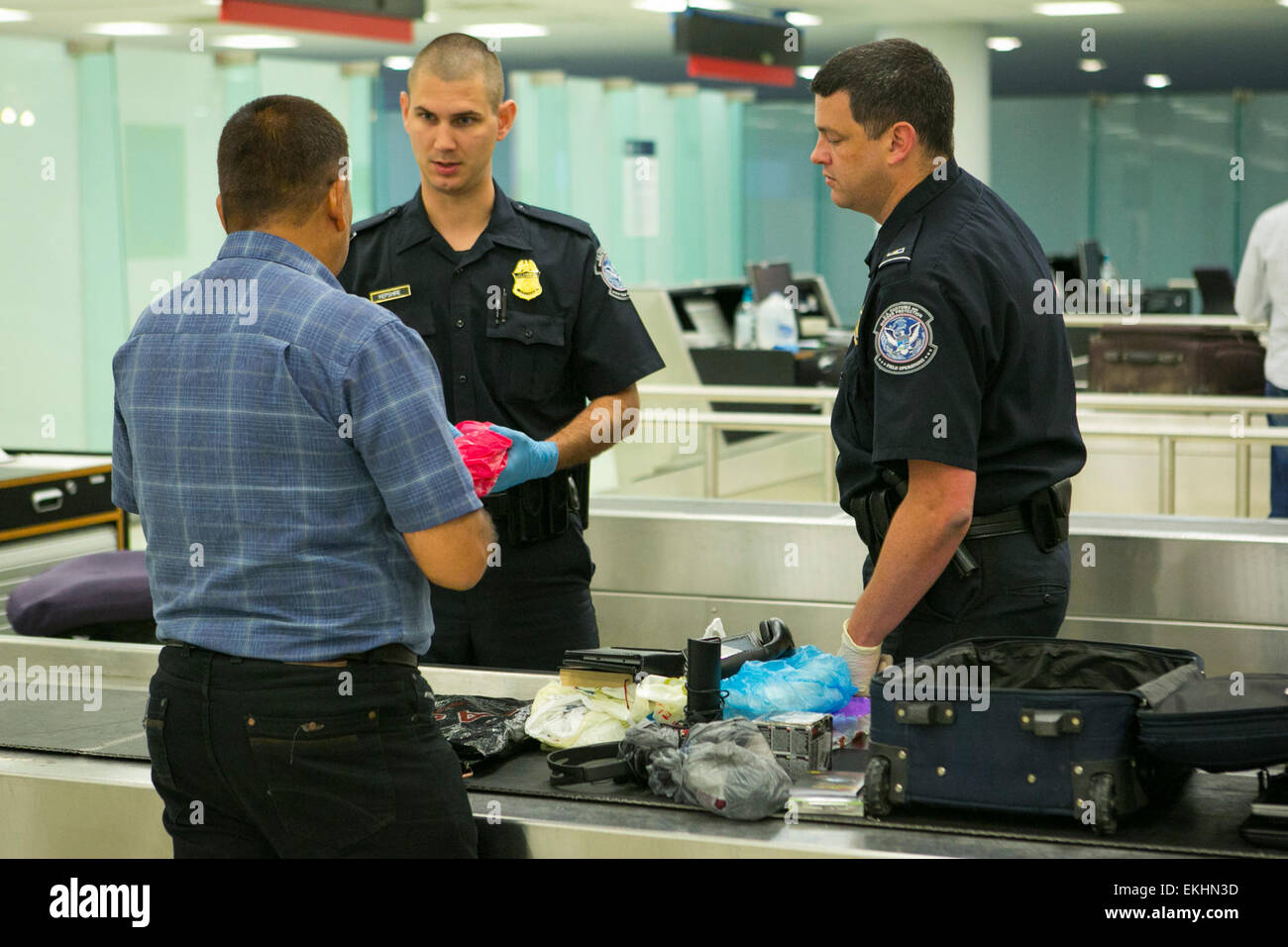 CBP Agriculture Specialists process arriving passengers and inspect ...