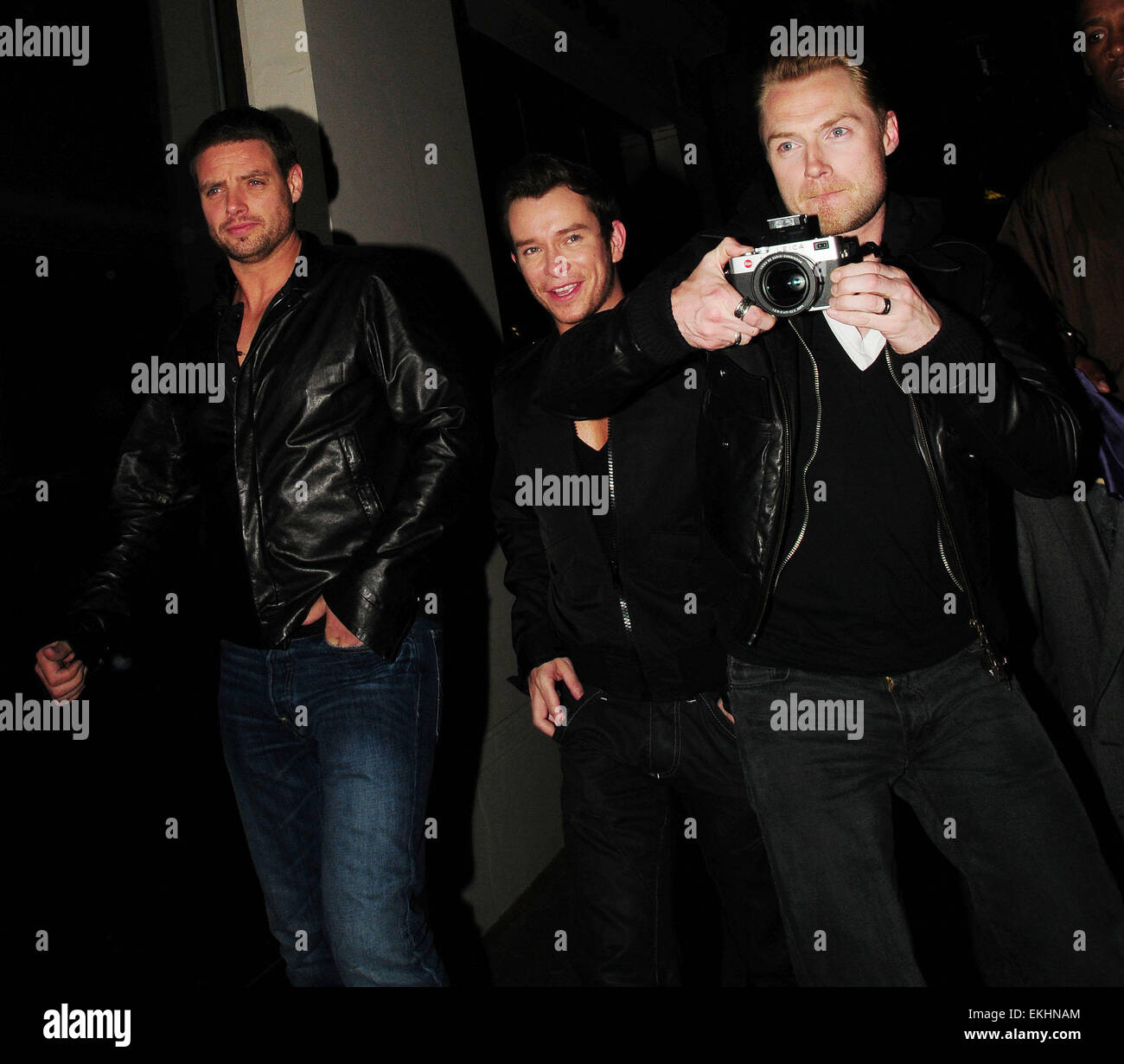 Ronan Keating Stephen Gately High Resolution Stock Photography and ...