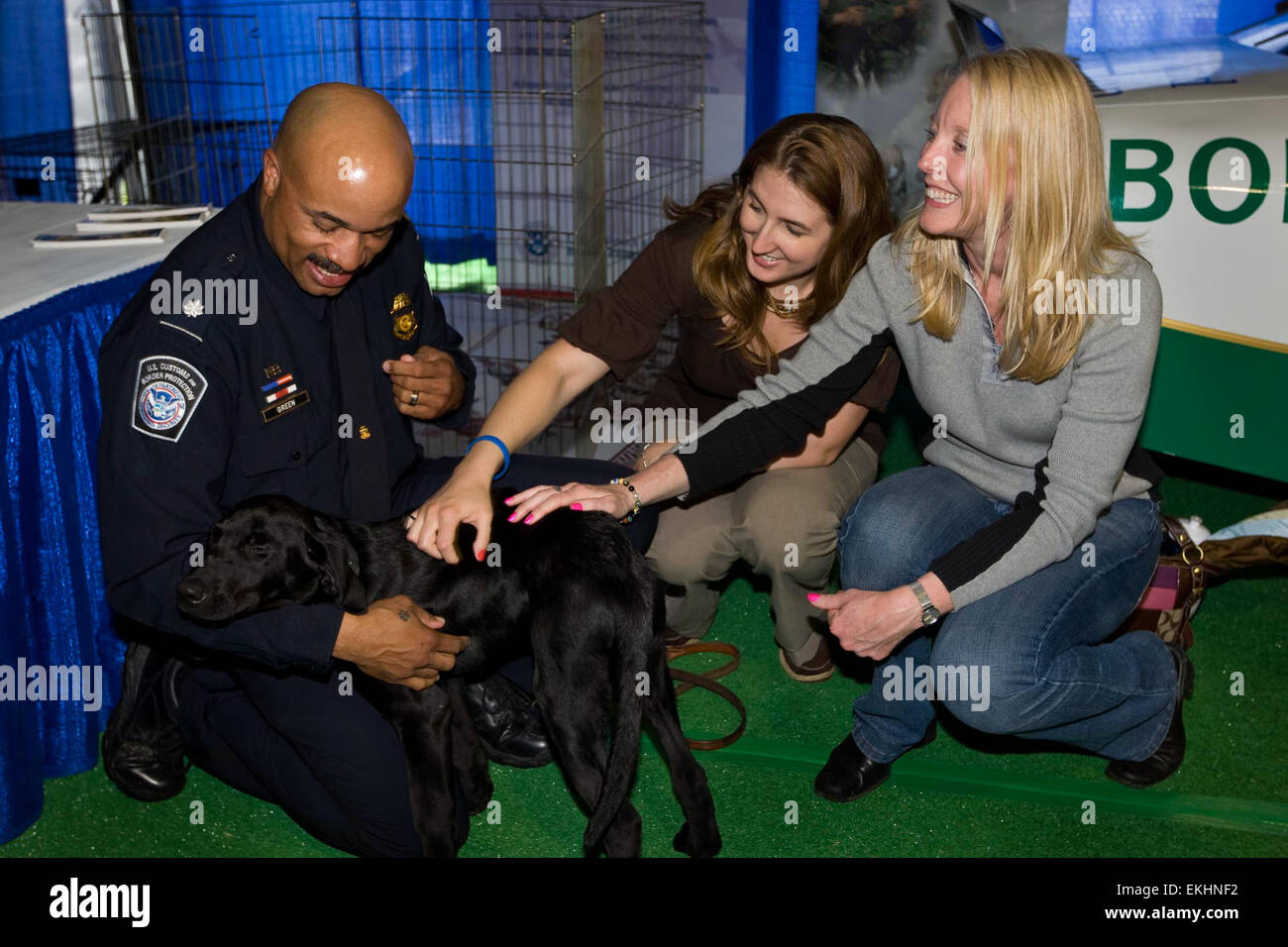 In 2009, a CBP Canine Officer participated in Public Service ...