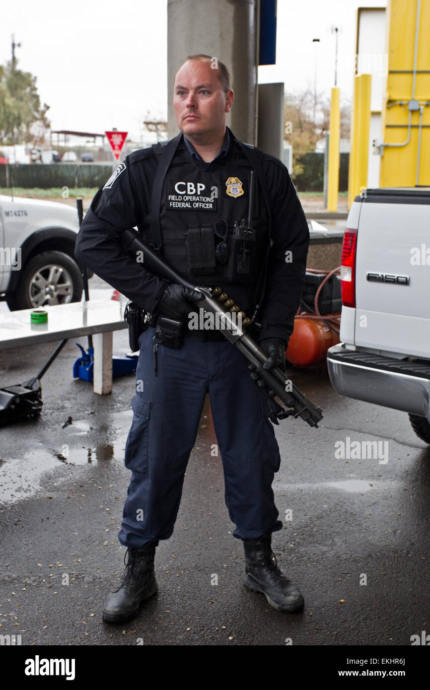 Entry control officer hi-res stock photography and images - Alamy
