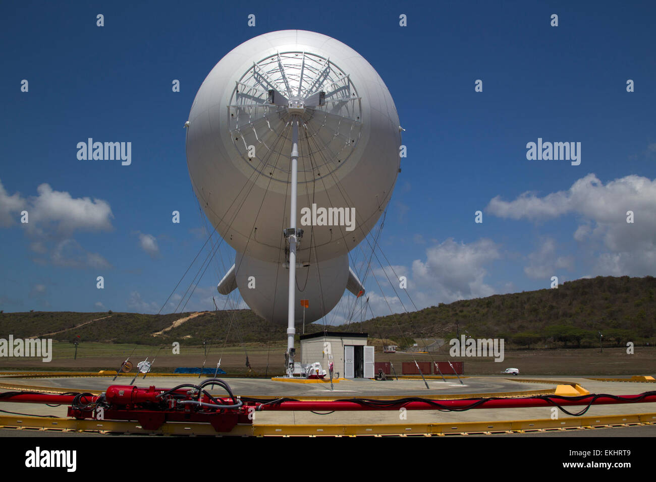 Tethered aerostat radar site lajas hi-res stock photography and images ...