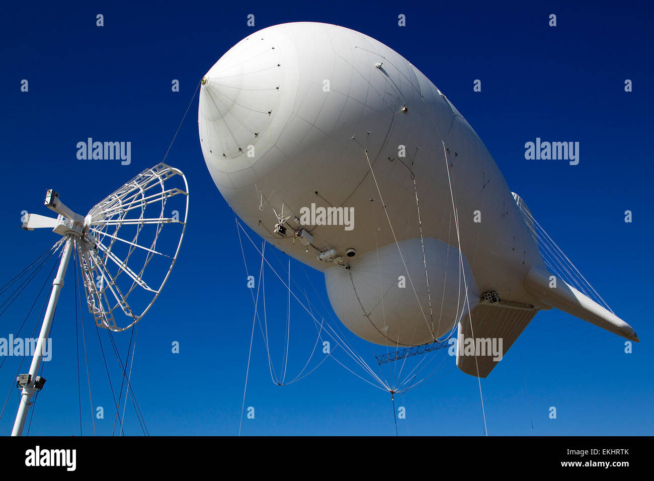 U.S. Customs and Border Protection operates the Tethered Aerostat Radar ...
