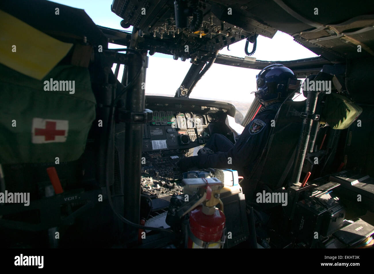 A U.S. Customs and Border Protection (CBP) pilot is pictured in the ...