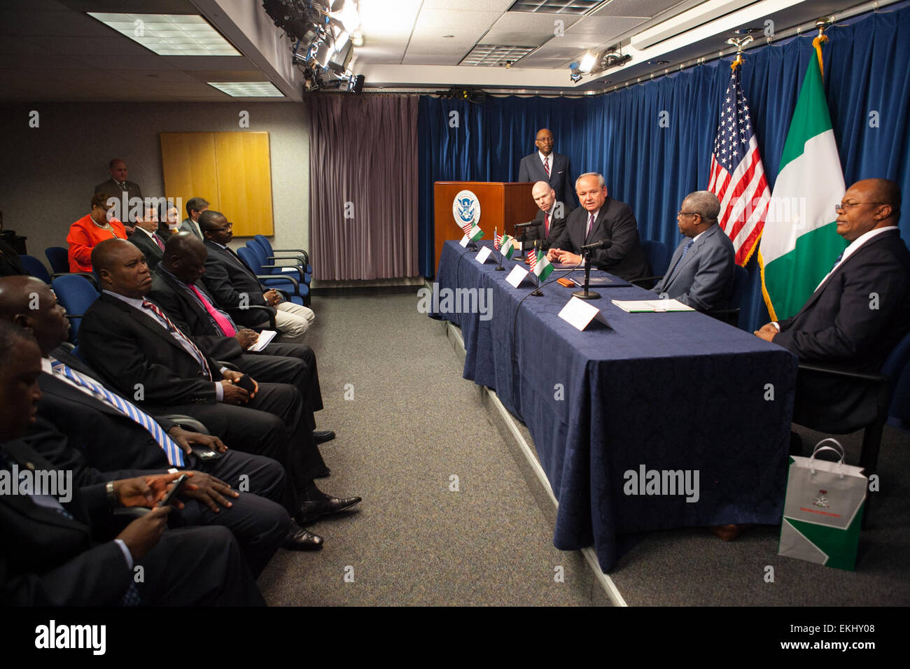 Customs and Border Protection Acting Commissioner Thomas Winkowski and ...