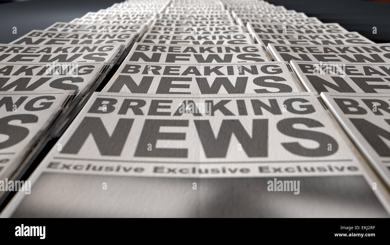 Newspapers off the press hi-res stock photography and images - Alamy
