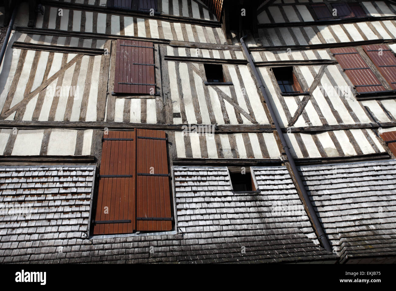 Colombage building in france hi-res stock photography and images - Alamy