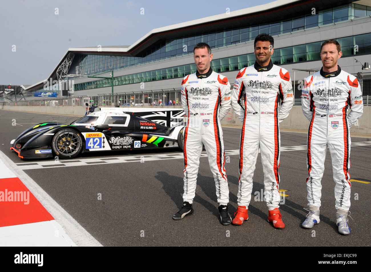 Motor racing testing silverstone hi-res stock photography and images ...