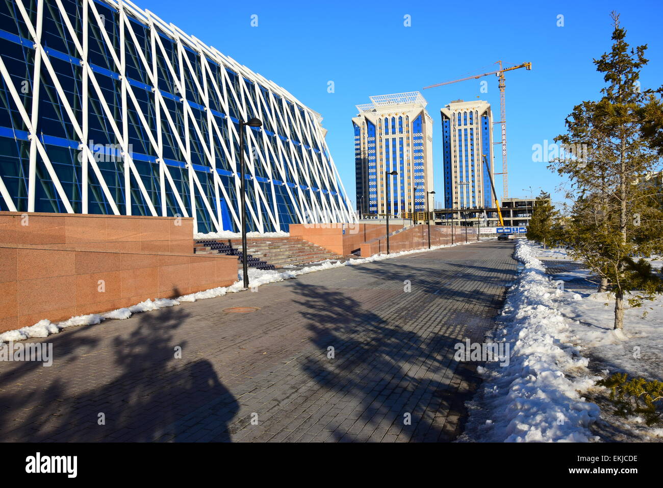 Modern building in Astana, Kazakhstan Stock Photo - Alamy